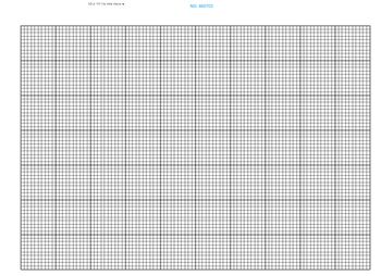 460703 K&E 10" x 10" Orange Grid Tracing Graph Paper Size 8 1/2" x 11"