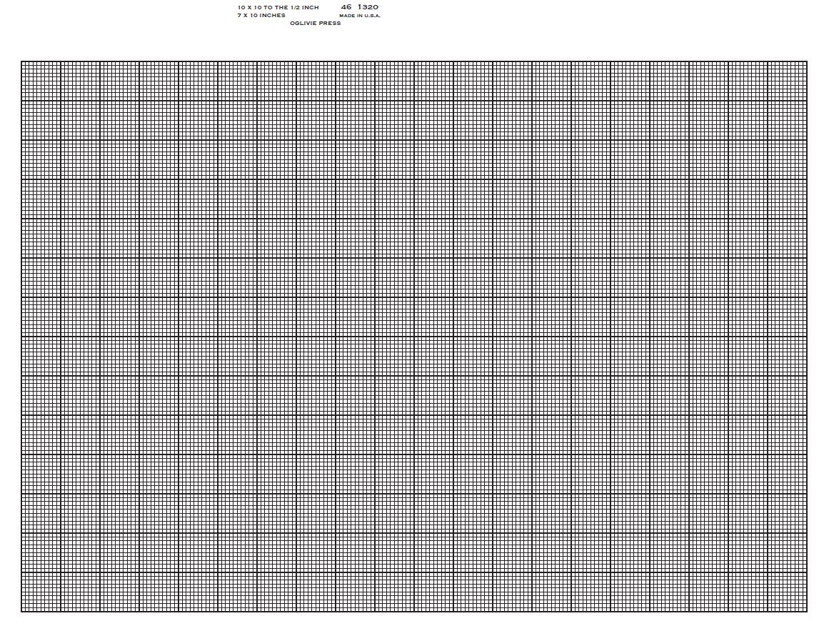 Graph Paper 8 12 X 11