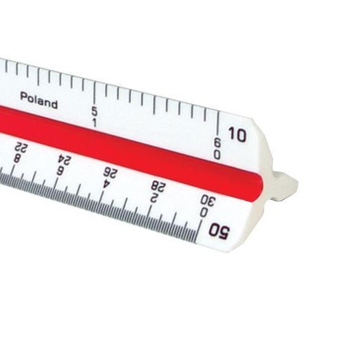 6" Hi Impact Plastic Engineering Scale Model 610E