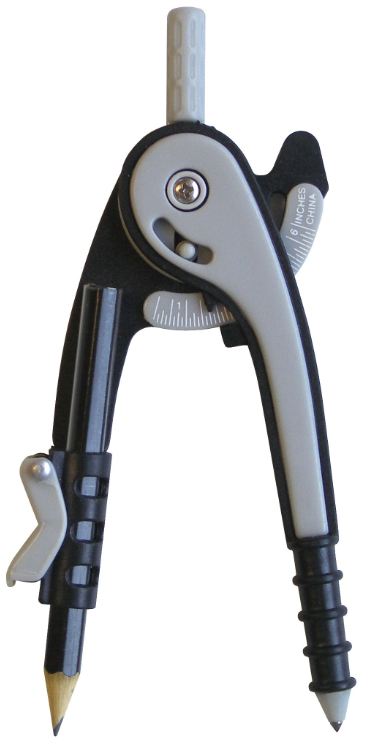 Alvin Graduated School Pencil Compass Pkg 12