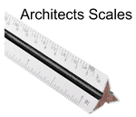 Drafting Scales Architect, Engineers, & Metric Scale Drafting Rulers