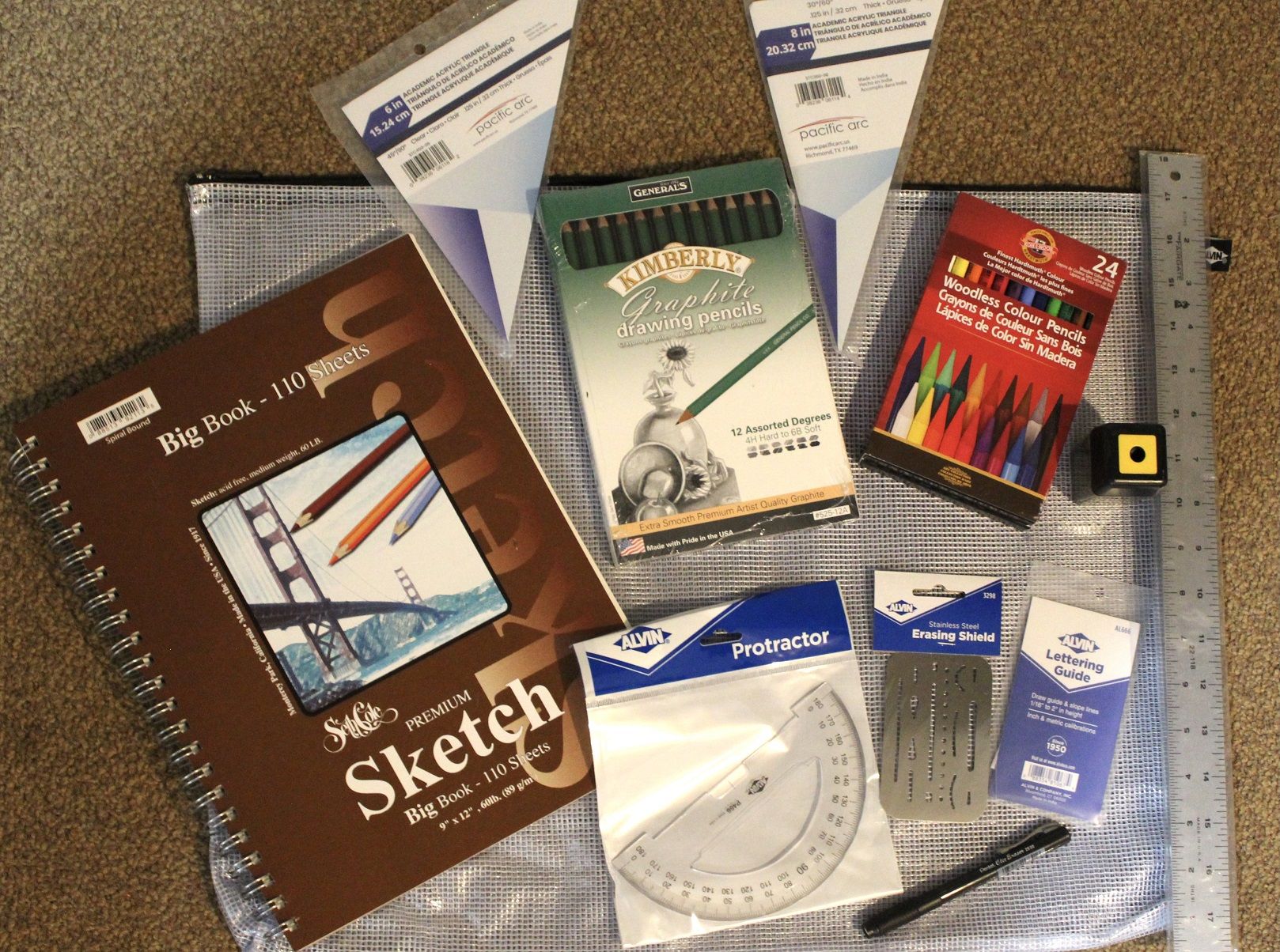 Basic Drawing Kit with Case