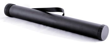 24" Aluminum Drafting Document Tube Black