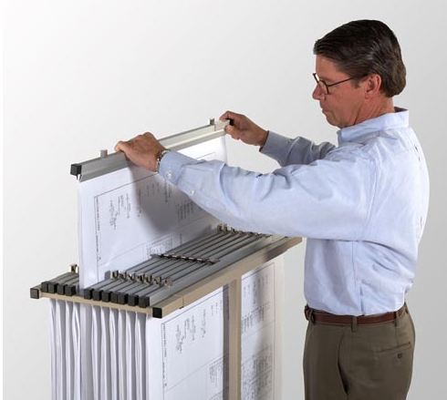 Brookside Blueprint Mobile Plan Rack free shipping USA