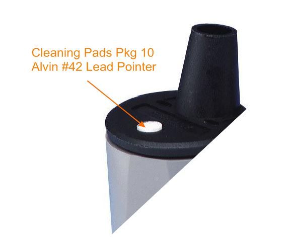 Cleaning Pads for Alvin Mini-Rotary Lead Pointer Pkg of 10