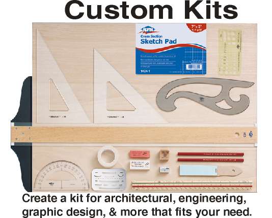 Custom Drafting Kit: Design Your Own Classroom Drawing Supplies Kit