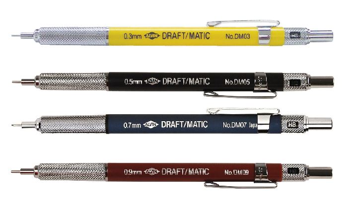 Alvin Draft/Matic Mechanical Pencils: The Steel Grip Drafting Pencil