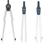 Drafting Dividers: Measure Distance for Drawing, Maps & Navigation
