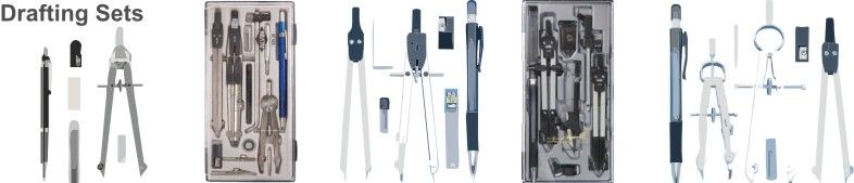 Drafting Instruments: DraftingSteals Full Line of Drafting Tool Sets