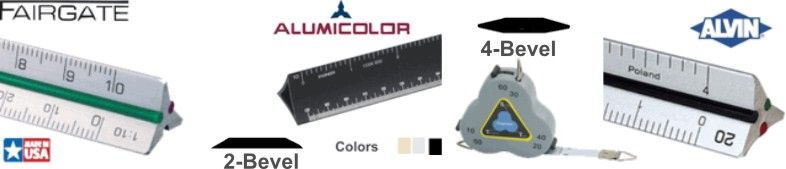 Engineering Scales: DraftingSteals Full Line of Engineer Scale Rulers