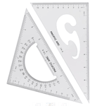Drafting Triangles Adjustable Angles, 30 60 & 45 90 Triangles