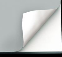 Gray White Vinyl Sheets Cover Drafting Tables & Boards