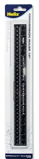 Helix Metric Conversion Ruler