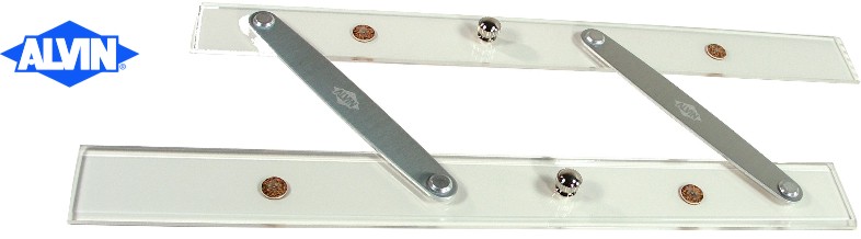 Parallel Rulers: Draw Parallel Lines Plot Directions with Alvin Ruler