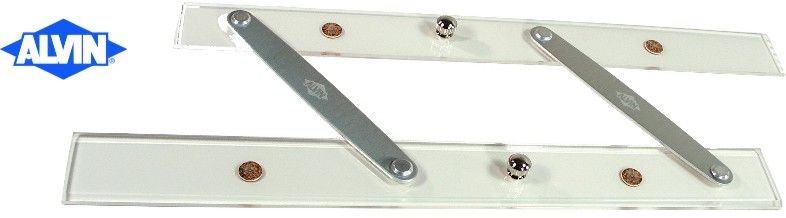 Parallel Rulers: Draw Parallel Lines Plot Directions with Alvin Ruler