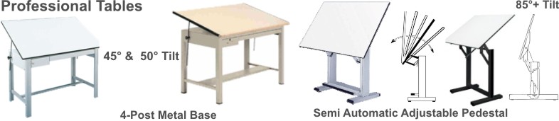 Professional Drafting Tables for Architects, Engineers, & Schools