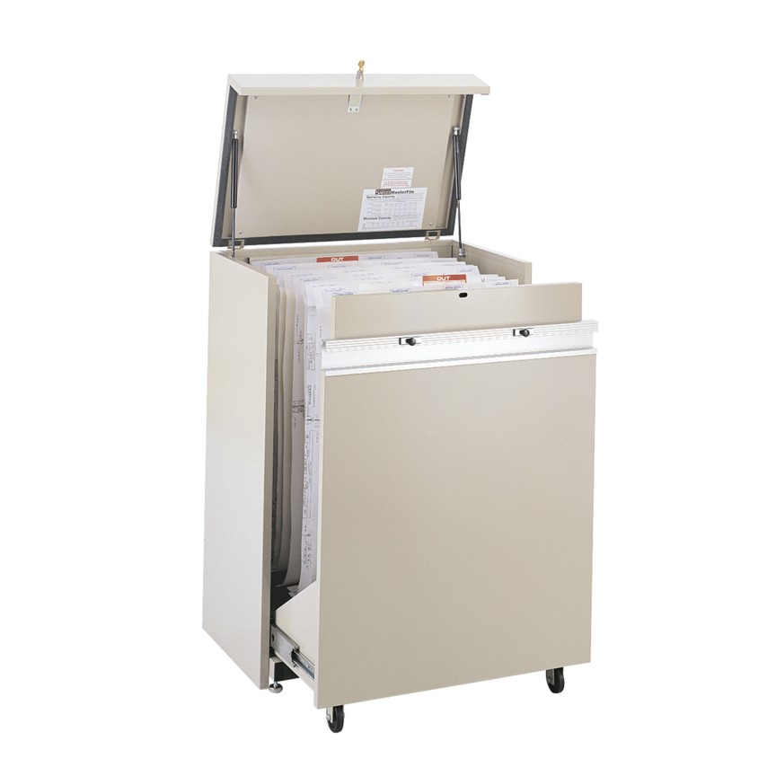 Safco MasterFile 2 High Density Blueprint Storage up to 24" x 36"