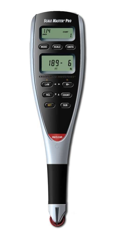 Scale Master Pro Estimating Take-Off Tool 72 Built-in Scales