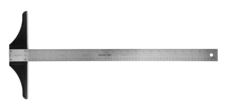Stainless steel t-squares inch and metric