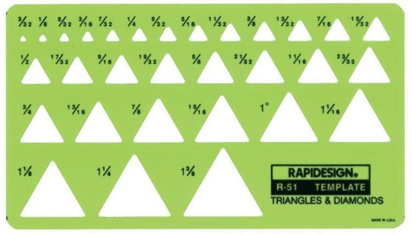 Diamond Drawing Template