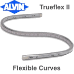 Curve Rulers & Flexible Curves for Drawing & Measuring Curved Shapes