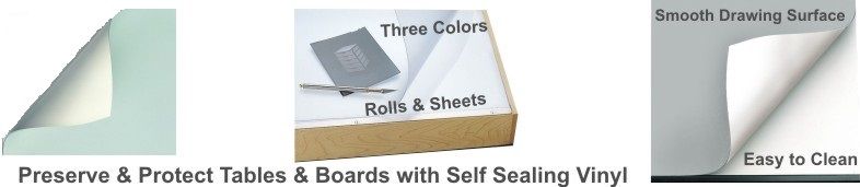 Vyco Board Cover: The Drafting Table Cover Vyco Rolls & Sheets