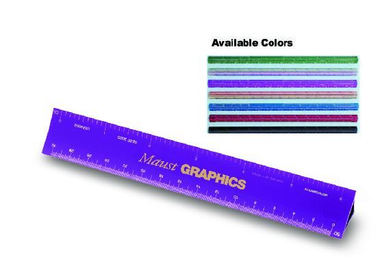 Engineering Scale 6" Hollow - Custom imprint company logo on engineers ...
