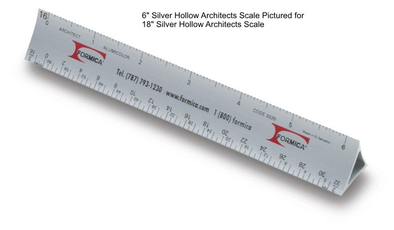 Architects Scale 18" Hollow - Custom imprint company logo on ...