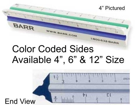 Engineering Scale Color Coded - Custom imprint company logo on ...