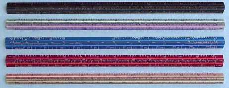 Metric Engineering Scales 6" Triangular Aluminum, Custom Imprinted ...