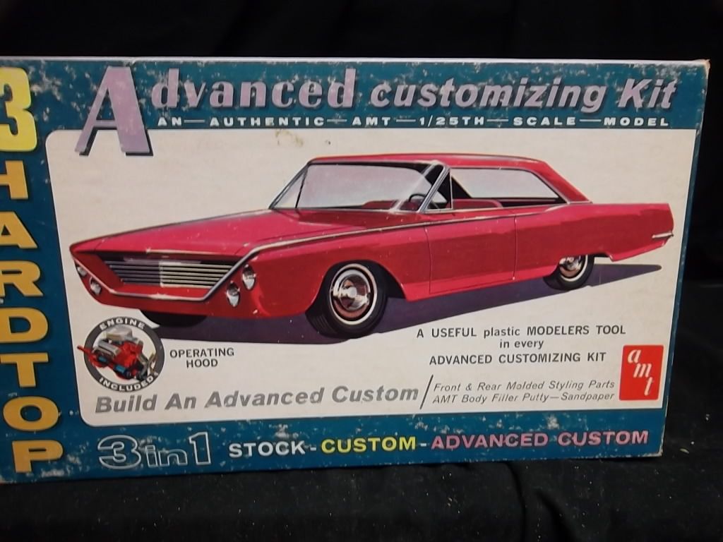 AMT 6723 -- '63 Chevy Impala Super Sport Hardtop 3'n1 Customizing Kit ...