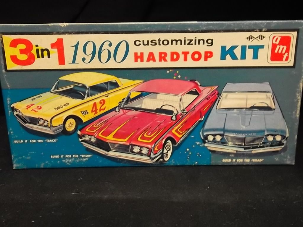 AMT 4460 -- 1960 Continental Hardtop 3'n1 Customizing Kit / Build ...