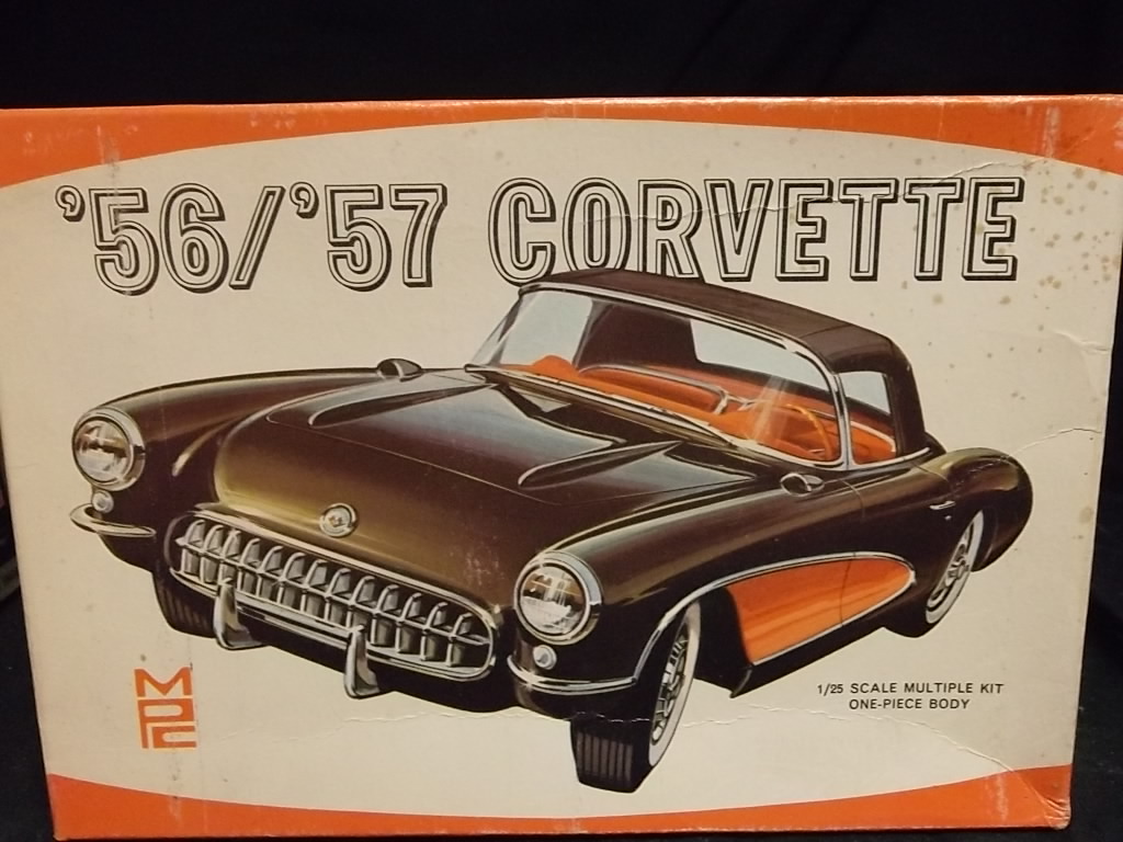 MPC 301 -- '56/'57 Corvette Multiple Kit / A Budd Anderson Master Kit 1:25
