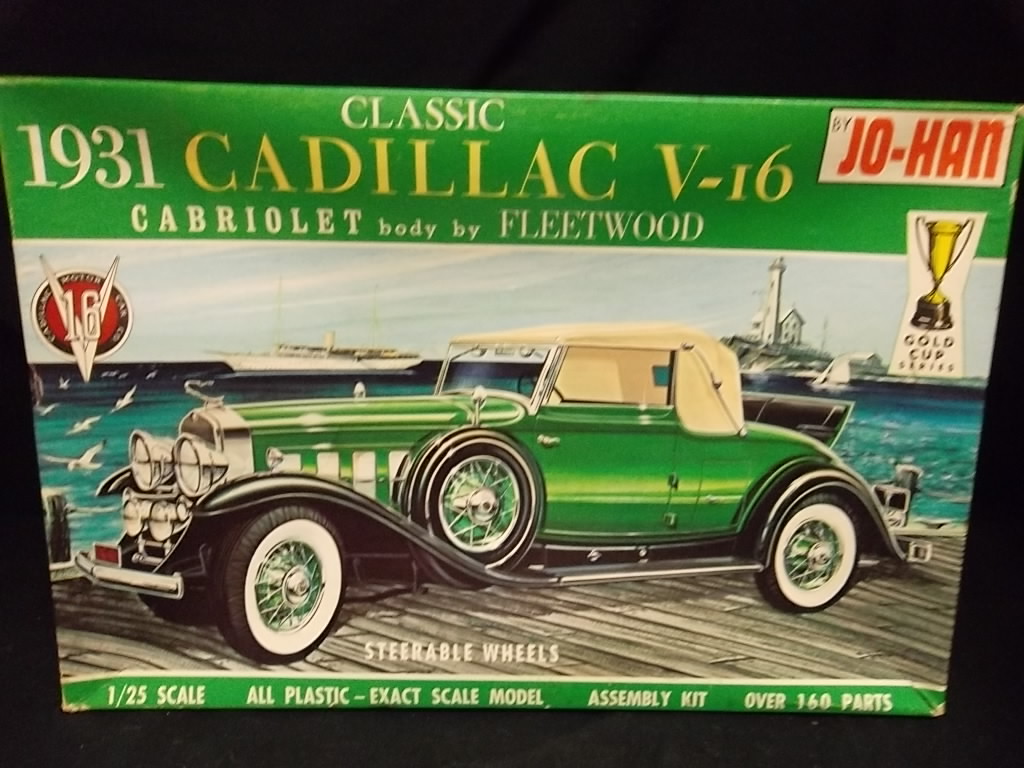 Jo-Han GC 431 -- 1931 Cadillac Cabriolet 1:25
