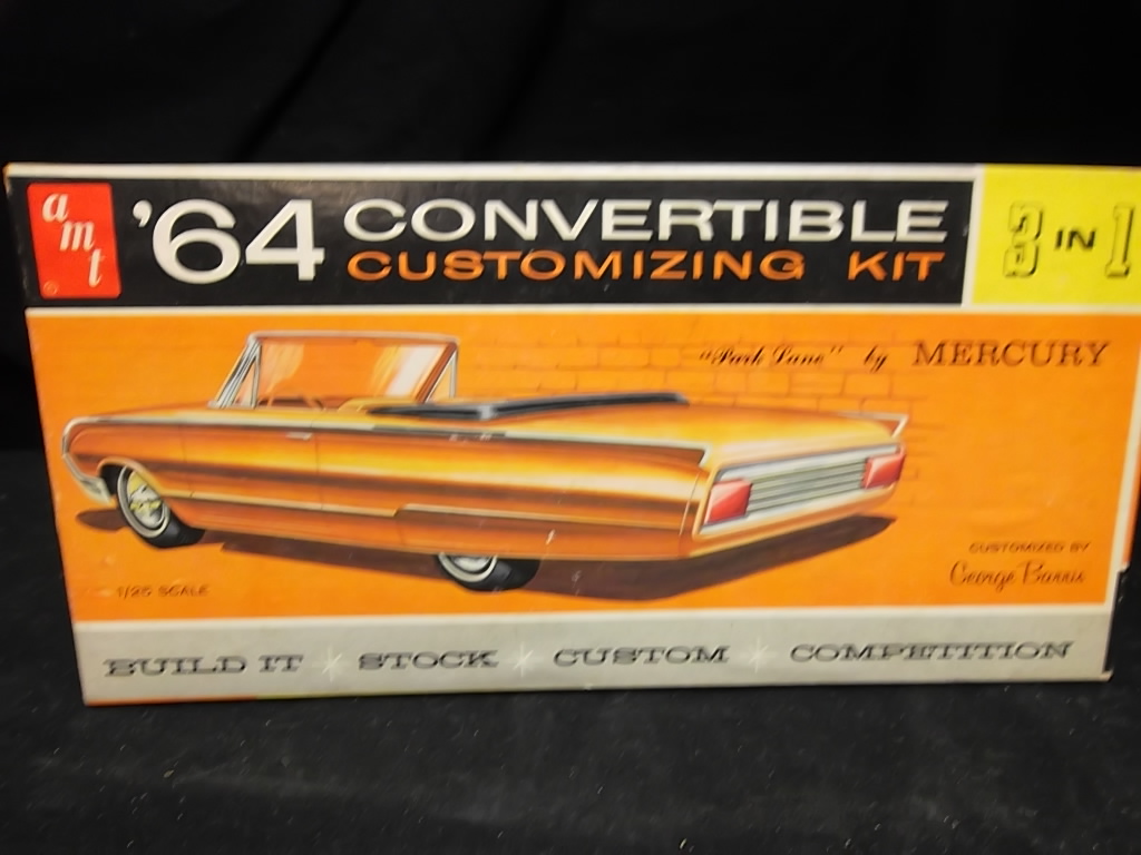AMT 6314 -- "Park Lane" by Mercury '64 Convertible 3'n1 Customizing Kit ...