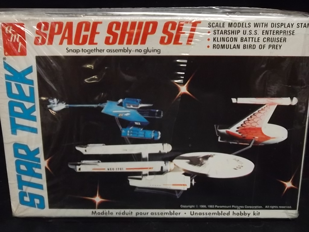 Spacecraft Plastic Models