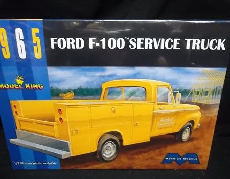 Moebius 1235 -- 1965 Ford F-100 Service Truck 1:25