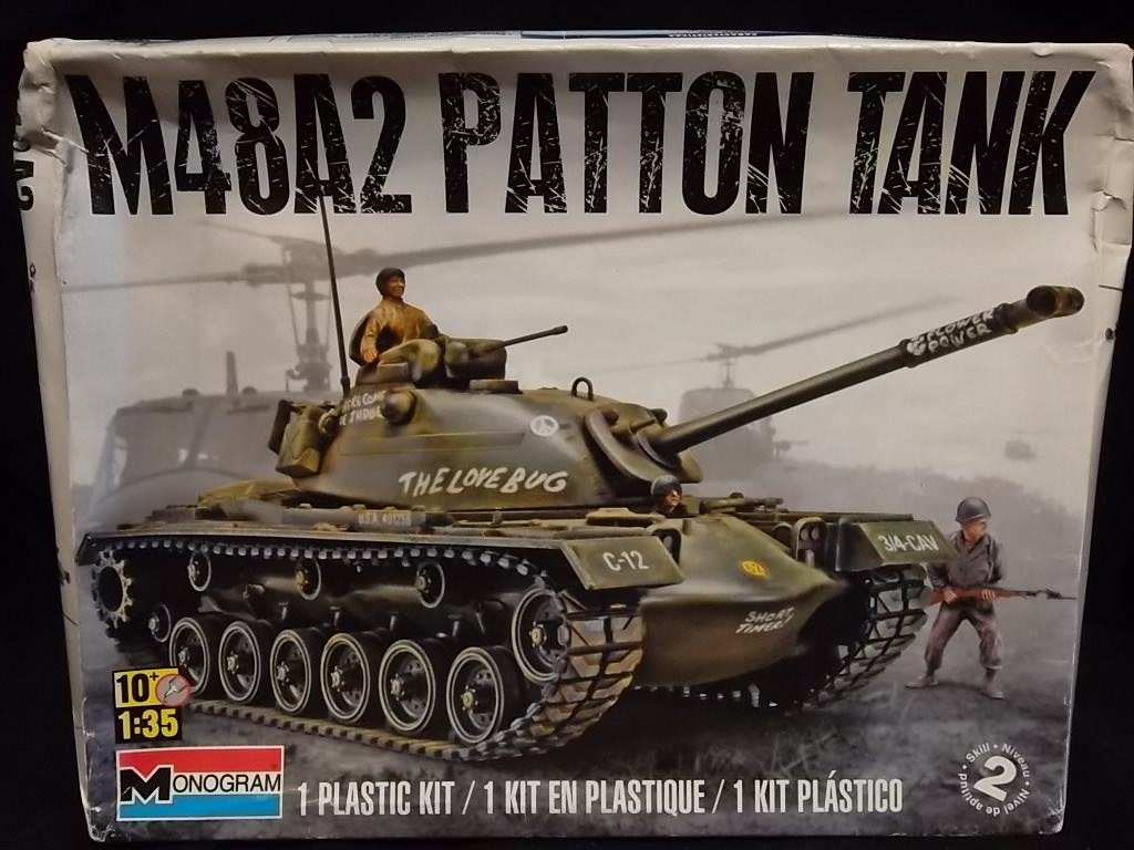 Monogram 7853 -- M48A2 Patton Tank 1:35