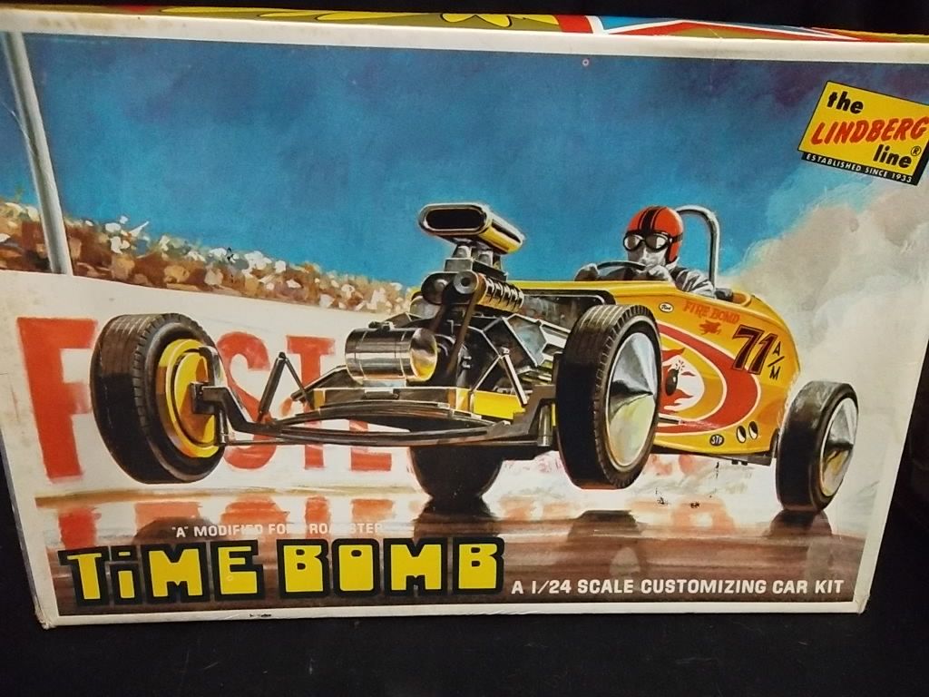 Linberg 6348 -- 'Time Bomb' "A" Modified Ford Roadster 1:24 (rough decals)
