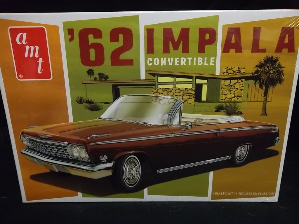 AMT 1355M -- '62 Impala Convertible 1:25