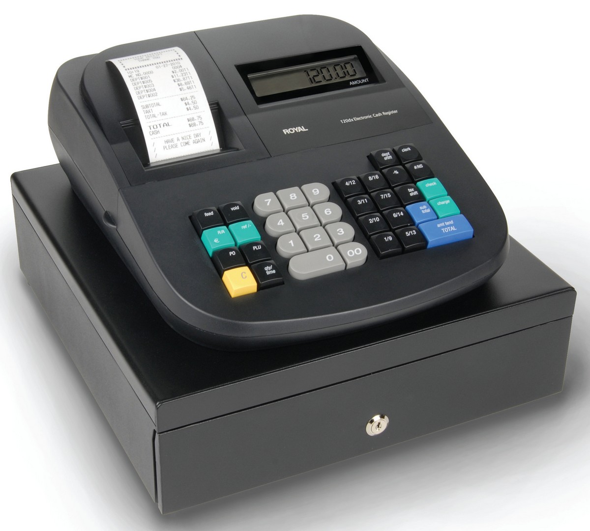 120DX Electronic Cash Register By Royal