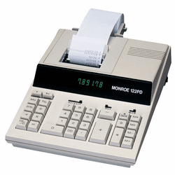 7130 Desktop Printing Calculator By Monroe