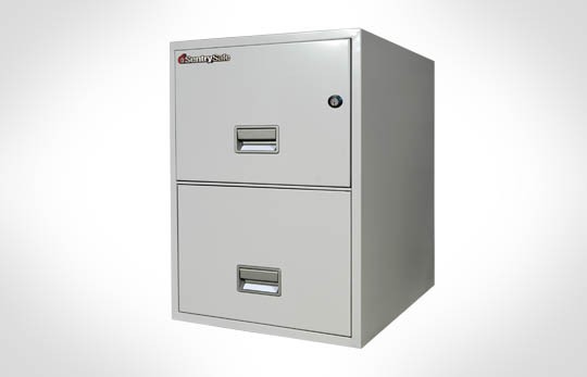 2G2531 25" Deep, 2-Drawer Legal Fireproof, Water, & Imp