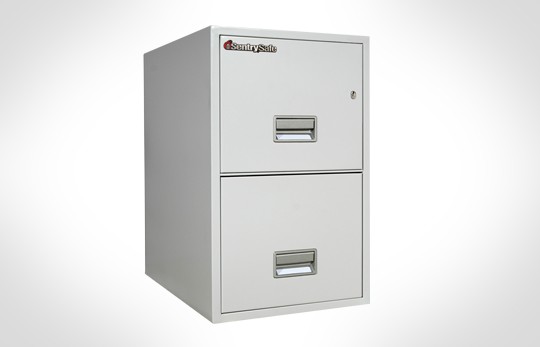 2T2500 2-Drawer Letter Vertical Fire Resistant File 25"