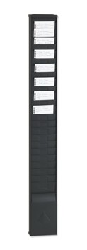 300-1 Metal Time Card Rack. 25 Capacity By Pyramid Time Systems