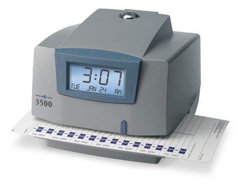 3500 time clock By Pyramid Time Systems