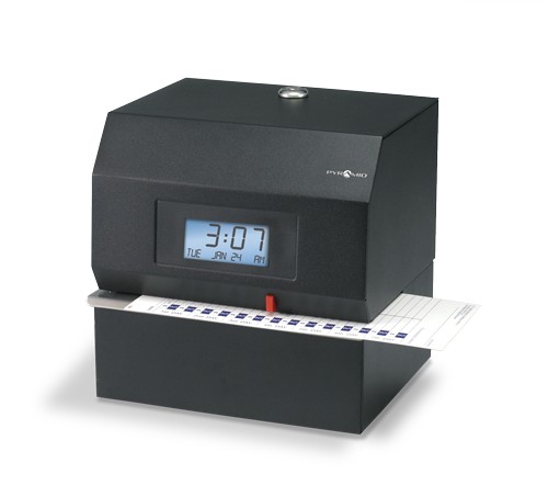 3700 Industrial Time Clock By Pyramid Time Systems