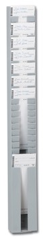 400-3 - Adjustable Time Card Rack. 25 Capacity