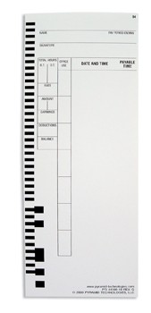 44100-10 - Time Cards for Pyramid 4000 & 4000HD. 100 Pa