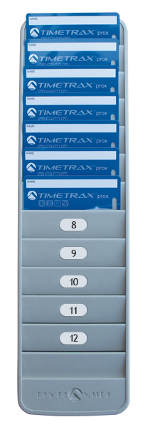 500-12 12 Pocket Employee Badge Rack By Pyramid